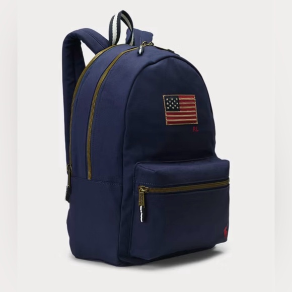Polo Ralph Lauren | Accessories | Polo Ralph Lauren Flag Canvas Navy ...